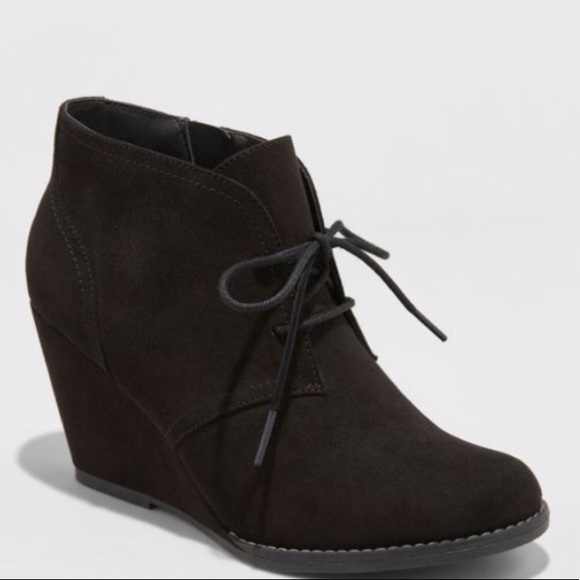 Universal Thread | Shoes | Universal Thread Bessie Wedge Ankle Bootie ...